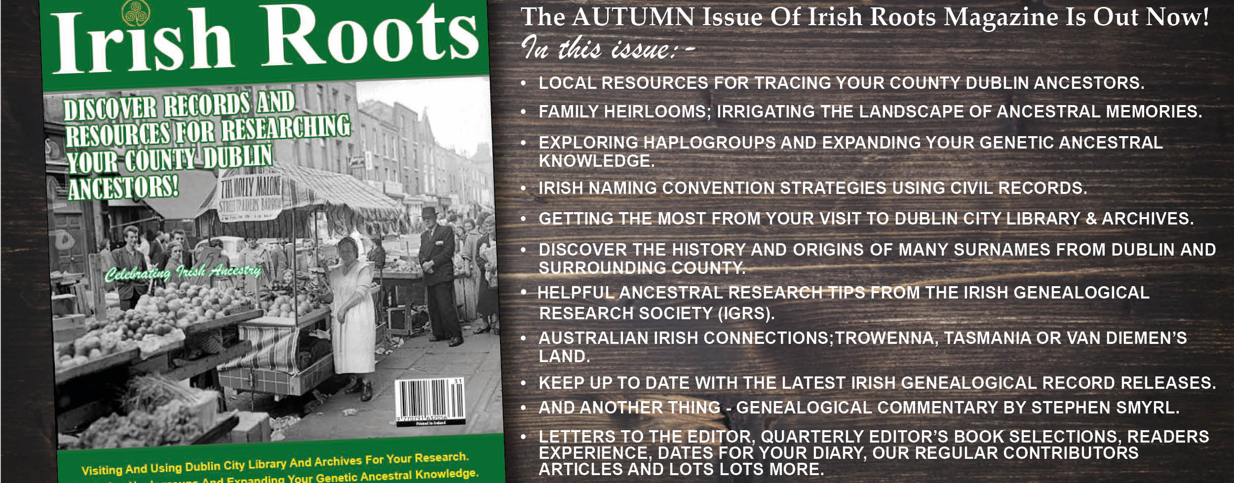 IRISH ROOTS Magazine | Home